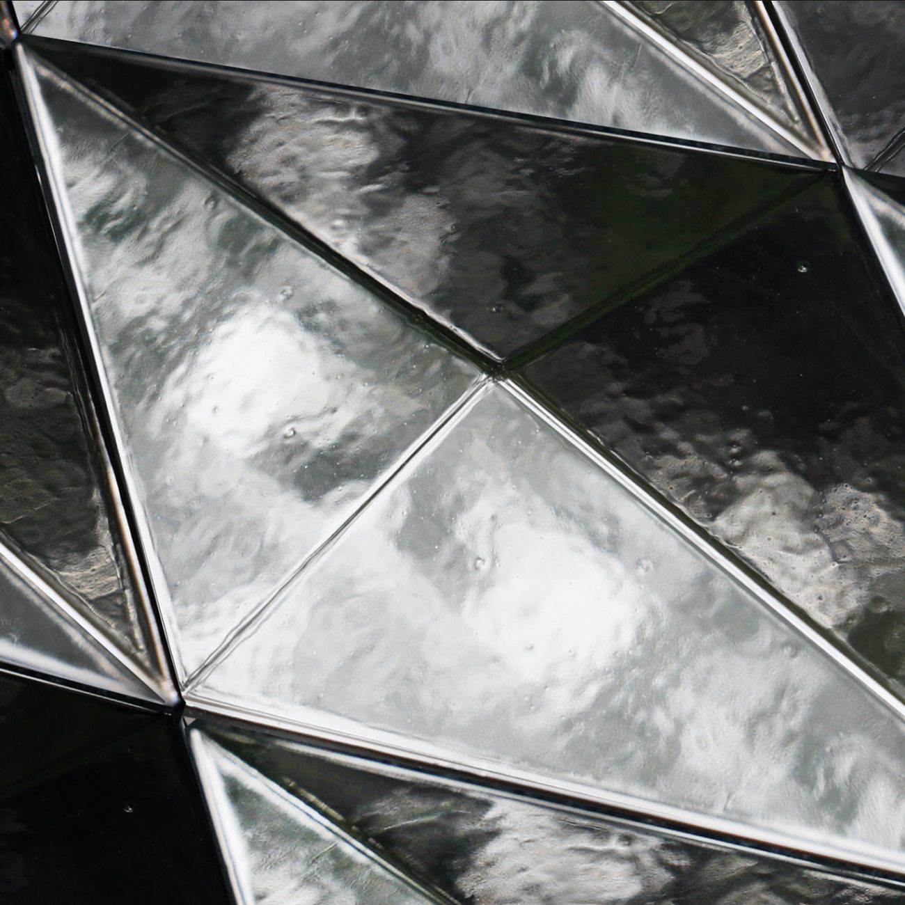 3D Diamond Tiles - Metal Effect | Materials Assemble