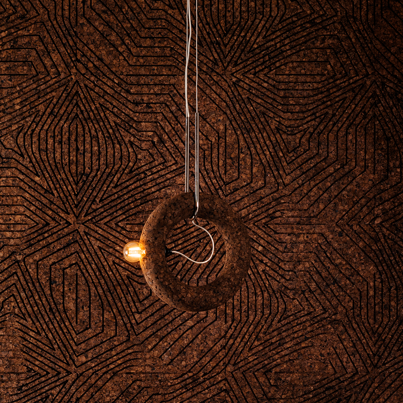 Materials Assemble | CorkDelaunay 2D Wall Panels