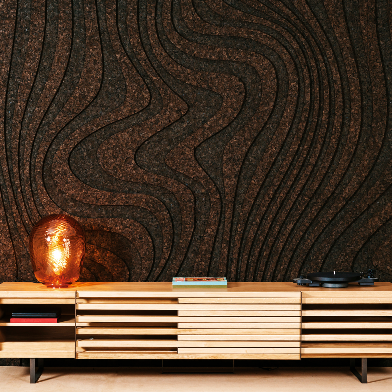 Materials Assemble | Corkwirl 2D Wall Panels