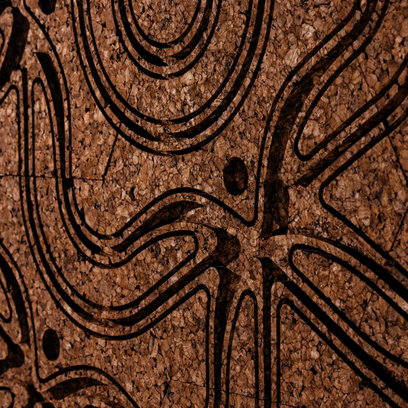 Materials Assemble | CorkHexran Cork Tiles