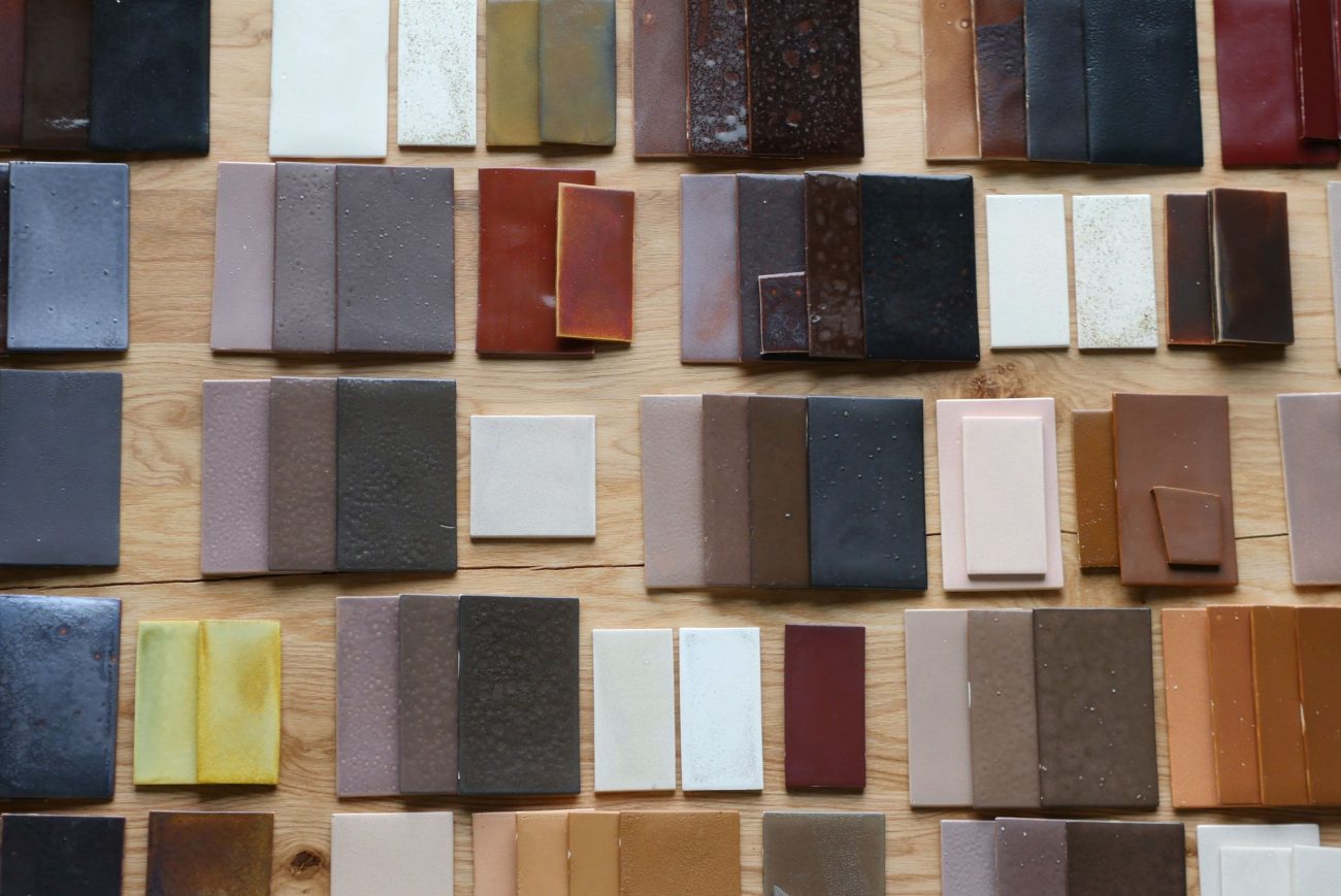Metal Waste Glazed Ceramic Tiles | materialsassemble