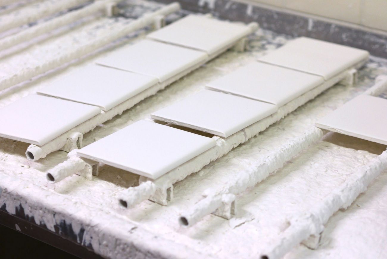 Metal Waste Glazed Ceramic Tiles | materialsassemble