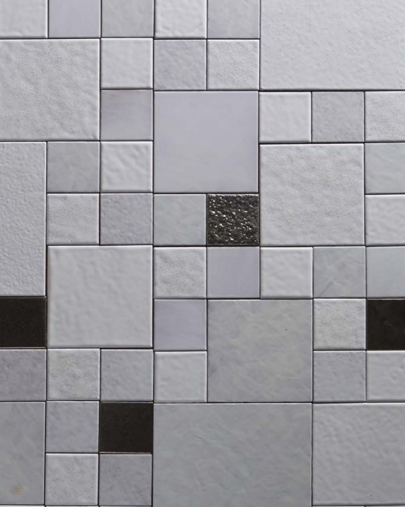 Square Tiles White & Cream - Materials Assemble