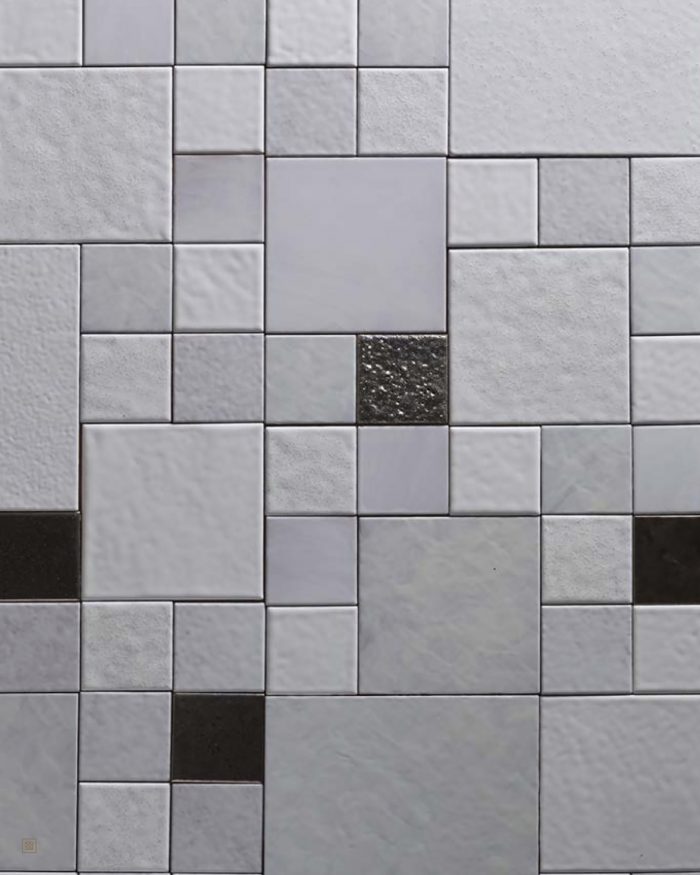 Square Tiles White & Cream - Materials Assemble