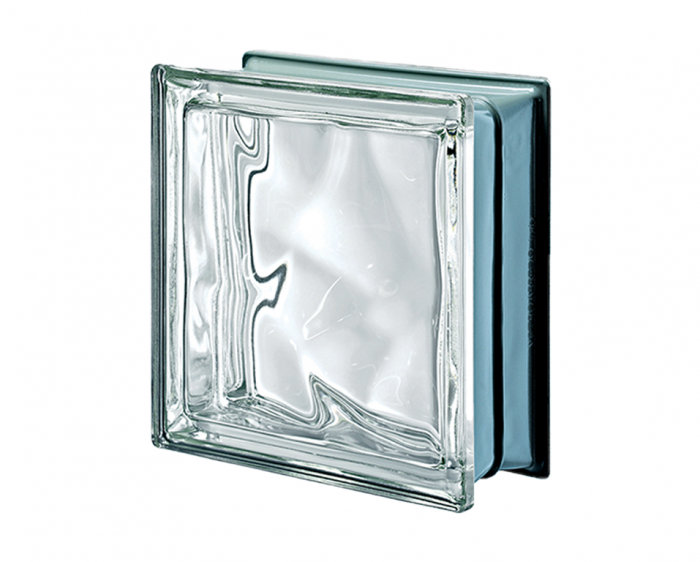 Materials Assemble | Wavy Metallised Glass Brick