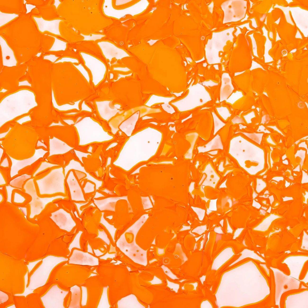 Materials Assemble | Orange Recycled Blown Glass