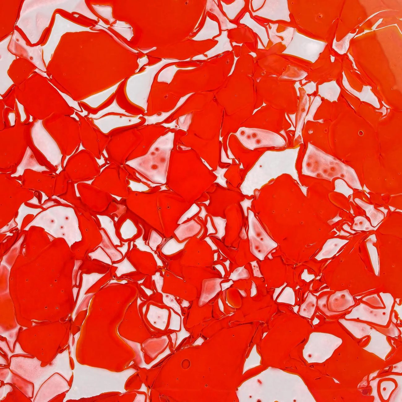 Materials Assemble | Red Recycled Blown Glass