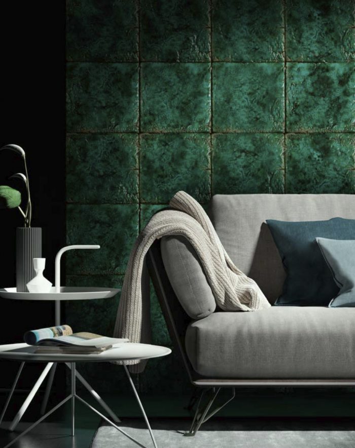 Square Cotto Tiles Dark Green - Materials Assemble Materials - Ceramic