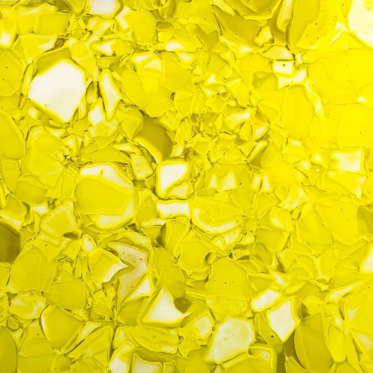 Materials Assemble | Yellow Recycled Blown Glass