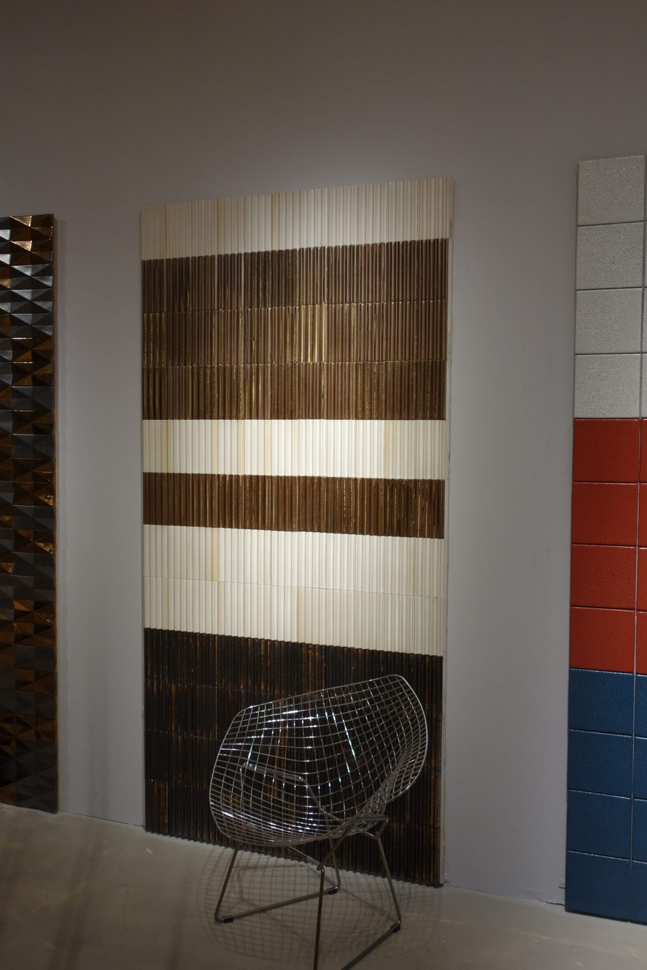 Fluted Ceramic Tiles White Matt | Materials Assemble