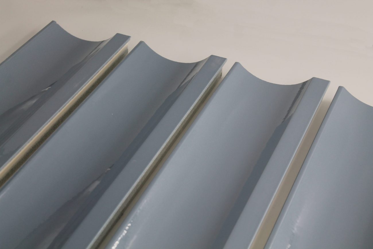 Waved Fluted Tiles | Materials Assemble