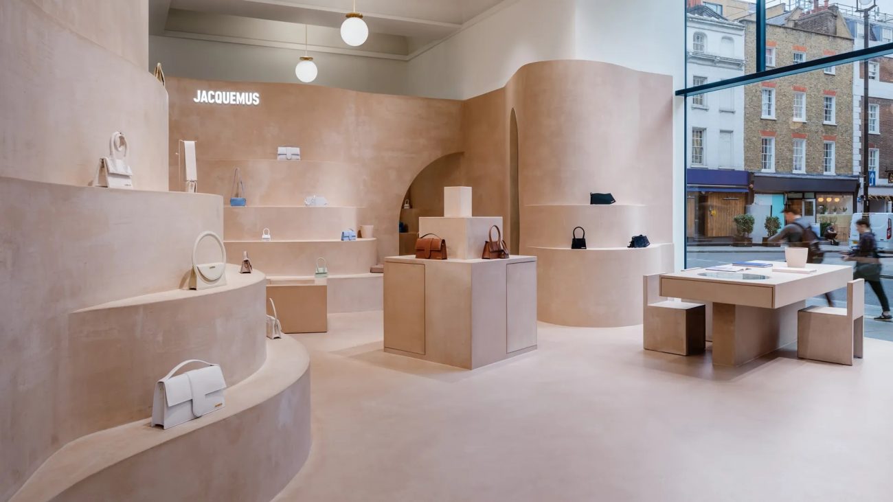 Jacquemus Clay Interior in Selfridges London - Materials Assemble
