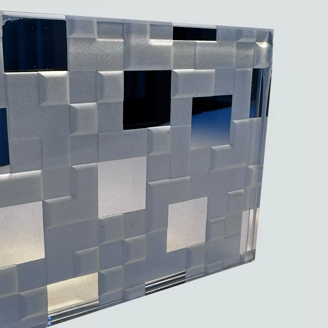 Decorative Geometric Mirrored Glass - Materials Assemble