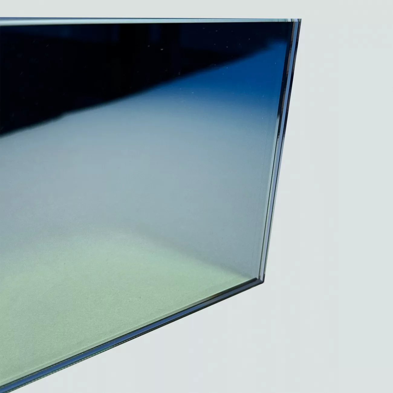 Light Blue Mirrored Glass - Materials Assemble