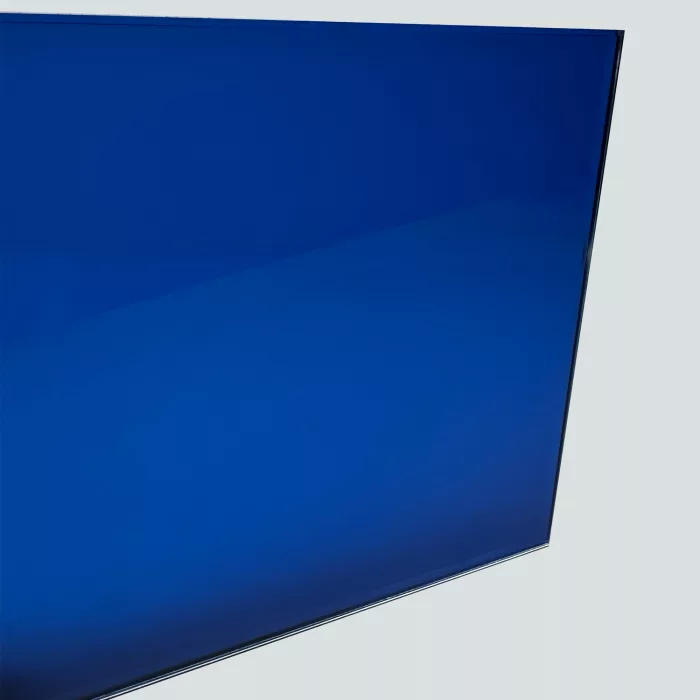 Deep Blue Laminated Glass - Materials Assemble