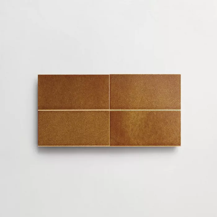 Volcanic Ash-Glazed Terra Tile A - Materials Assemble